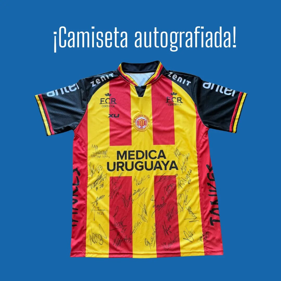 Camiseta de Progreso autografiada